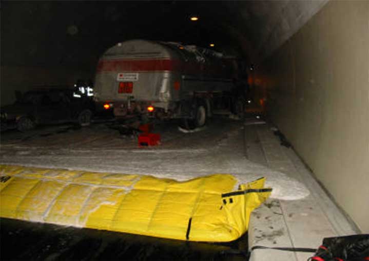 Containment barriers - Fire water retention | Ground Pollution