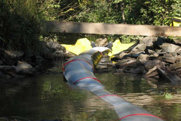 Batardeaux souples WaterGate | Travaux en rivière