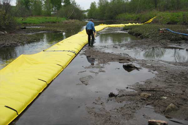 Cas 4 Batardeau en U | Parallèle au cours d’eau | Batardeaux Water-Gate