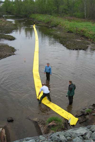Cas 4 Batardeau en U | Parallèle au cours d’eau | Batardeaux Water-Gate