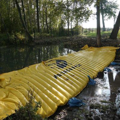 Batardeau souple Water-Gate © | Travaux en rivière